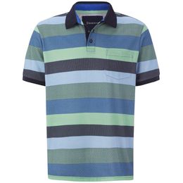 Babista Poloshirt 'Tavella' Herren Größe S marine / royalblau / hellblau / hellgrün