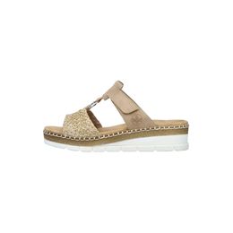 Rieker Pantolette Damen Gr&ouml;&szlig;e 41 beige
