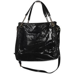 MICHAEL Michael Kors Handtasche gross Leder Damen Größe One Size Second Hand schwarz
