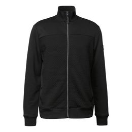 Street One Men Zip-Up Hoodie male Black size XXL