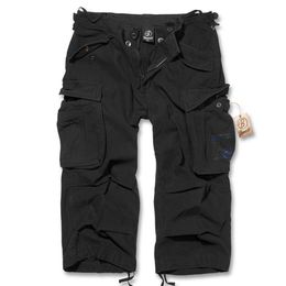 Brandit Industry 3/4 Cargo Hose schwarz, Gr&ouml;&szlig;e S