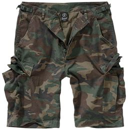 Brandit BDU Ripstop Shorts woodland, Größe 6XL