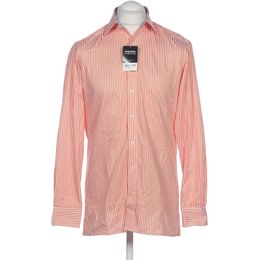 OLYMP Hemd Herren Größe S Second Hand orange