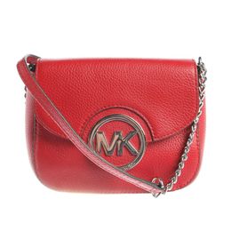 Michael Kors Schultertasche / Umh&auml;ngetasche Damen Gr&ouml;&szlig;e One Size Second Hand rot
