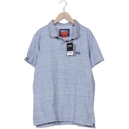 Superdry Poloshirt Herren Größe XL Second Hand blau
