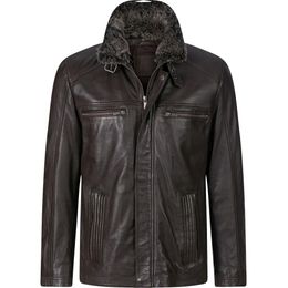 Babista Lederjacke 'Zutassi' Herren Gr&ouml;&szlig;e XXL/XXXL dunkelbraun