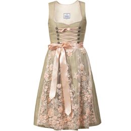 Edelnice Midi Dirndl Simona in grün | Gr.: 40