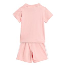 adidas originals Set 'Shorts Tee Set' Jungen Größe 74 rosa / weiß