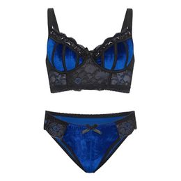 Orchibelle Wäsche-Sets Damen Größe 90 blau
