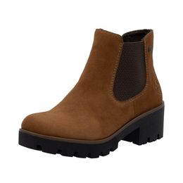 Rieker Chelsea Boots Damen Größe 41 braun / schwarz Winterschuhe