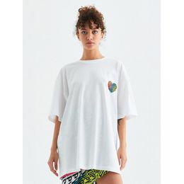 Rockupy Oversized Shirt 'Samu' female White size L
