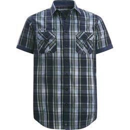 Jan Vanderstorm Button Up Shirt ' Landotan ' male Blue size L