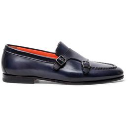 Santoni Loafer - Flat Shoes Blue - Gr. US_6 - in Blau - f&uuml;r Damen