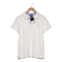 Tommy Hilfiger Poloshirt Damen Größe XL Second Hand weiß