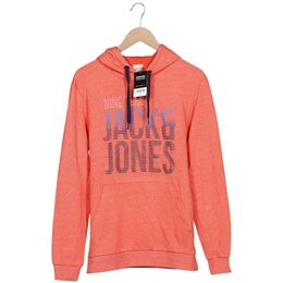 Jack & Jones JACK & JONES Kapuzenpullover Herren Gr&ouml;&szlig;e M Second Hand orange