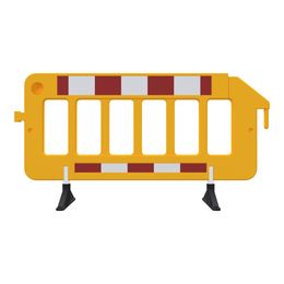 Schake Absperrgitter aus Kunststoff 2,00m, Typ 2 (33320KDRF2-G)
