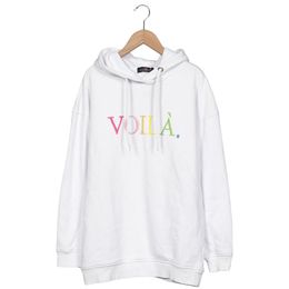 Zwillingsherz Kapuzenpullover Damen Gr&ouml;&szlig;e M Second Hand wei&szlig;