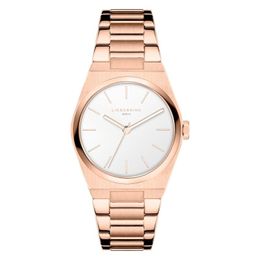 Liebeskind Berlin Quarzuhr »Minimalist 45 mm« Armbanduhr, Damenuhr, Edelstahlarmband, analog roségoldfarben Klassische Armbanduhr