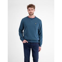 Lerros Sweater mit Logo-Badge storm blue XXL XXL Sweatshirt für Herren von Lerros