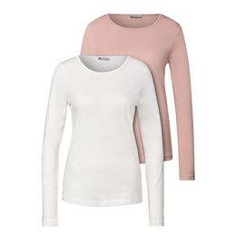 Street One Shirt female Pink, White size 38