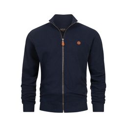 INDICODE Jeans Zip-Up Hoodie 'Guadalupe' male Blue size M