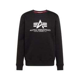 Alpha Industries Sweatshirt Herren Größe M schwarz / weiß