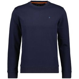 Ragman Sweatshirt Dunkelblau-711 L5052 L5052 Rundhals