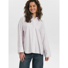Nümph NÜMPH Streifenhemd »Striped shirt NUELOISE« Pink Lady S/M S/M Klassische und moderne Blusen für jeden Anlass