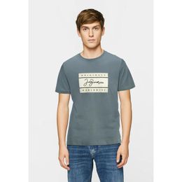 Jack & Jones JACK & JONES JUNIOR T-Shirt &raquo;JORFREDERIKSBERG BOXSCRIPT TEE SS SN JNR&laquo; Stormy Weather Print:SS25 128 128 T-Shirt von Jack & Jones Junior