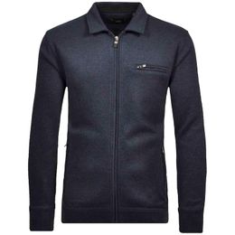 Ragman Sweatjacke Dunkelblau-711 L5052 L5052 Reissverschluss