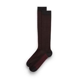 Intimissimi Socken Herren Größe 44/45 dunkelrot / schwarz