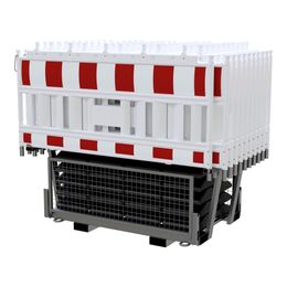 Schake Schrankenzaun-Set 4, bestehend aus: (33520KA2-SET4)