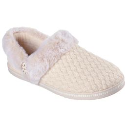 Skechers Plüsch Hausschuhe »COZY CAMPFIRE« Pantoffel, Slipper mit Warmfutter sandfarben 40 40 Bequeme Skechers Hausschuhe mit komfortabler Memory...