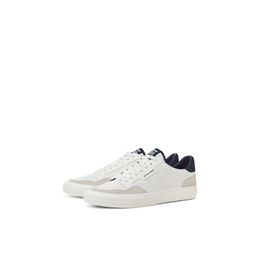 Jack & Jones JACK & JONES Sneaker »JFWMORDEN« mit Farbeinsätzen weiß-blau 42 42 Coole Sneaker im angesagten Material-Mix