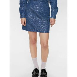 Nümph NÜMPH Midirock »Skirt NUJOURNEY« Medium Blue Denim 38 38 Feminine Röcke in verschiedenen Längen und Passformen
