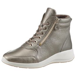 Waldl&auml;ufer WALDL&Auml;UFER Schn&uuml;rboots &raquo;KALEA&laquo;, Bequemschuh, Winterboots in Komfortweite H (= sehr weit) bronzefarben 6 (39) 6 (39) Schn&uuml;rboots mit beidseitigen...