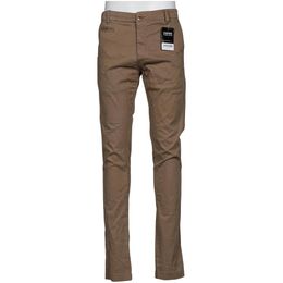 KnowledgeCotton Apparel Stoffhose Herren Größe 32 Second Hand beige