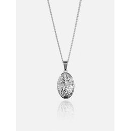 Warpedsense Necklace 'St. Christopher' male Silver size 5