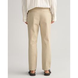 Gant Chinohose »SLIM CHINOS« mit verkürzter Länge Dry sand 46 - N-Gr N-Gr 46 Unifarbene Chinohose von Gant