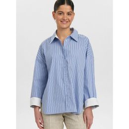 Nümph NÜMPH Streifenhemd »Striped shirt NUELOISE« Granada Sky M/L M/L Klassische und moderne Blusen für jeden Anlass