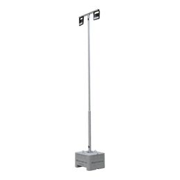 Schake Lampenmast Set 1, 4 m Masth&ouml;he, verzinkt, 600 kg Beton- Aufstellvorrichtung, Lichtfarbe 4000 K (353140-SET1)