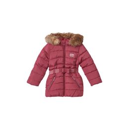 s.Oliver JUNIOR Steppjacke mit Kapuze mit Glitzergürtel und abnehmbarer Kapuze BERRY 110 110 Wattierter Mantel von s.Oliver Kids Girls