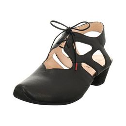 Think! Slingpumps »DAMEN«, Schnürpumps, Sommerschuh, Trichterabsatz, mit feiner Musterung schwarz 35 35 Festlicher Slingpumps mit feiner Schnürung