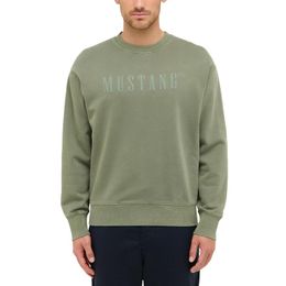 Mustang Sweatshirt »Herren Style Auburn« grün 3XL 3XL Lockerer Schnitt