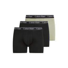 Calvin Klein Underwear Boxer »BOXER BRIEF 3PK« Packung, 3er-Pack, mit längerem Bein & Logo-Elastikbund B- BEAU BL, F MAUVE, SAHARAH SN WBS M (50) M...