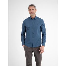 Lerros Herren Lerros Langarmhemd &raquo;Oxford Solid&laquo; mit Button-Down-Kragen L, N-Gr