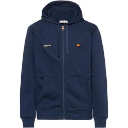 Ellesse Zip-Up Hoodie male Blue size XXL