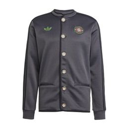 adidas originals Zip-Up Hoodie male Grey size M