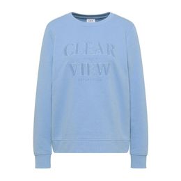 Cecil Sweatshirt Damen Gr&ouml;&szlig;e S taubenblau / hellblau