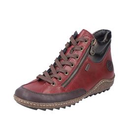 Rieker Lace-Up Ankle Boots female Red size 43